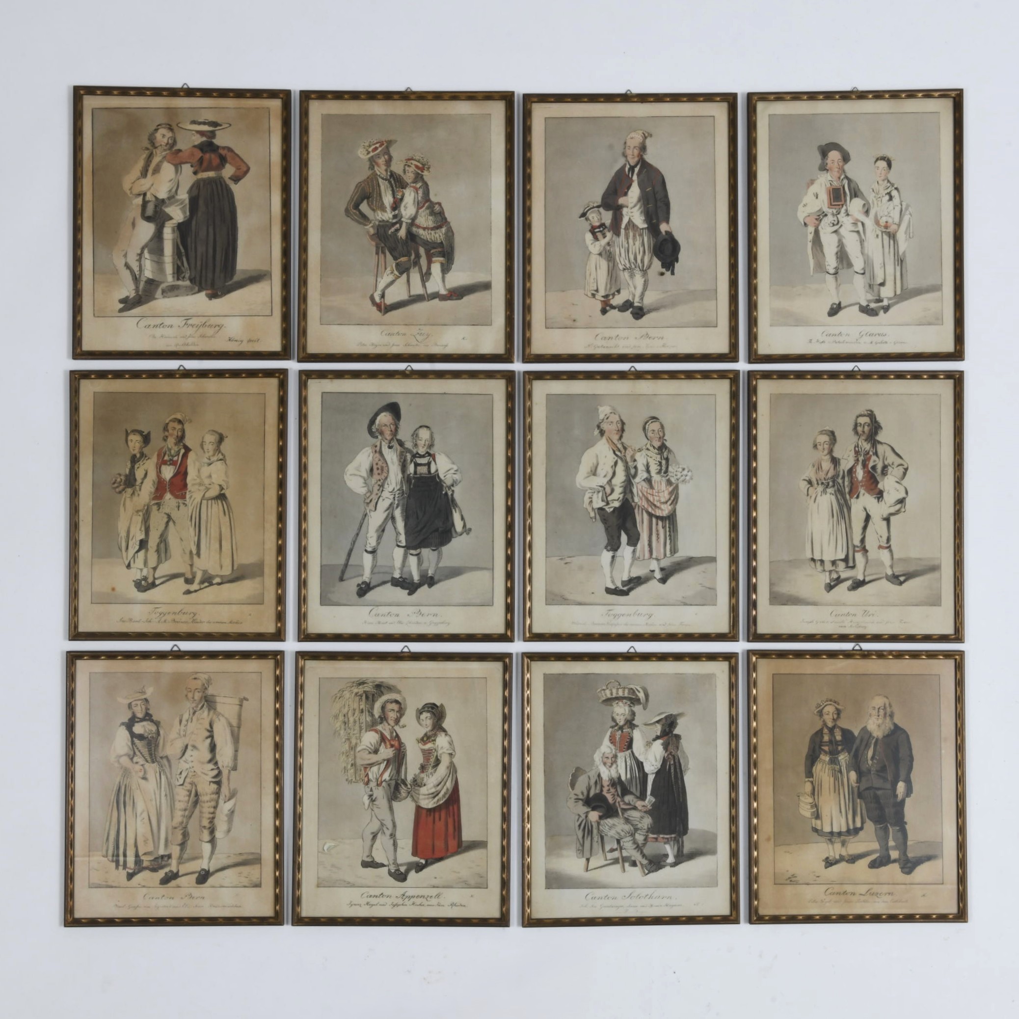 JOSEPH REINHART (1749-1829), efter, 12 st | Auktion