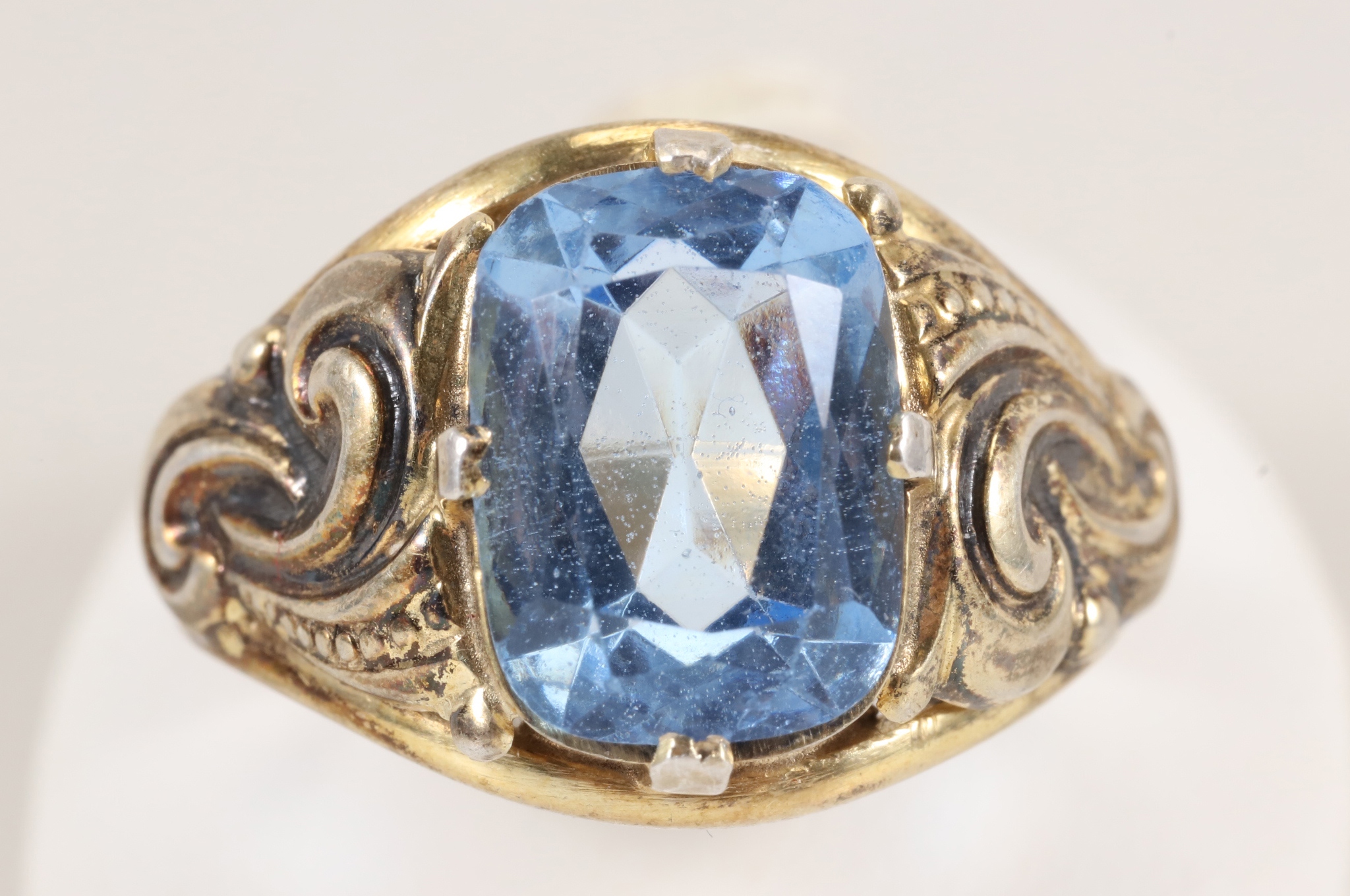 RING, förgylld silver 835 | Auktion